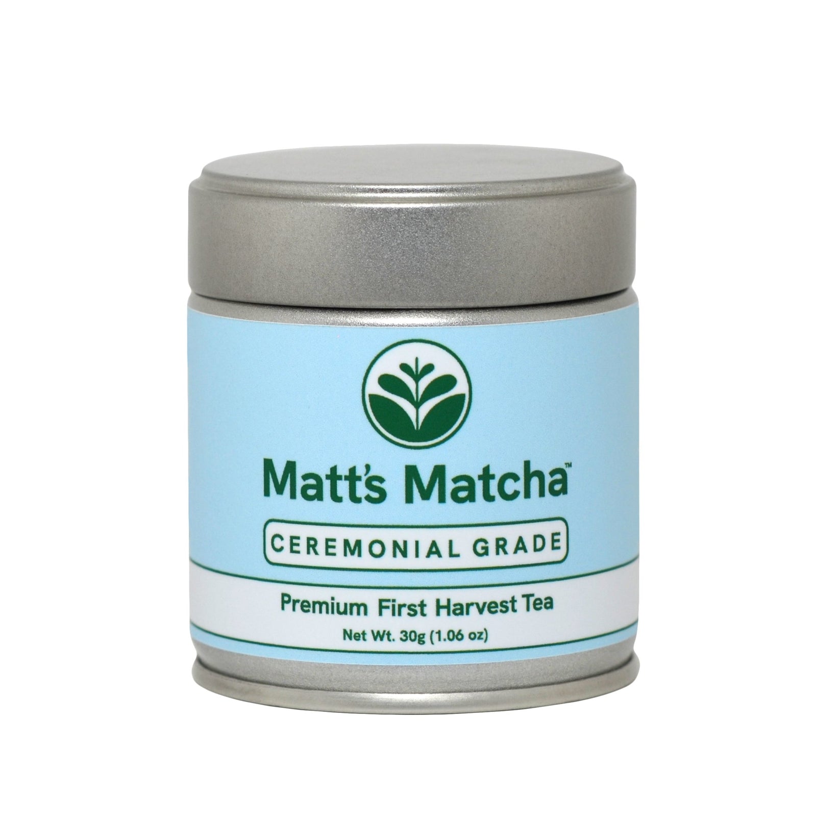 Matt's Matcha - Ceremonial Grade Matcha Tin 30g